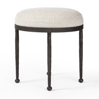 Gabby Devoe Iron Accent Stool | Perigold